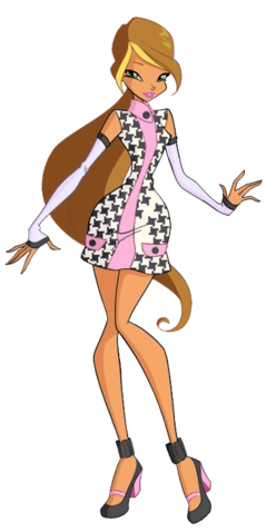 Winx Club Flora Season 5 Outfits