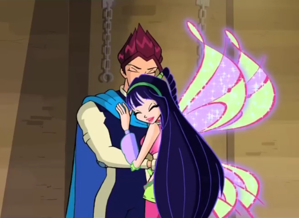 Winx Club Musa And Riven First Kiss