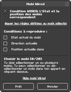 Condition WIRED: L'état et la position des mobis correspondent | Wiki ...