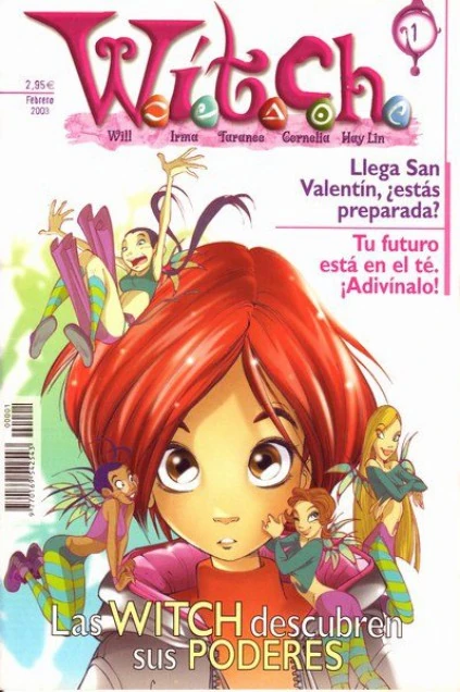 Las WITCH descubren sus poderes (revista) | Wiki W.I.T.C.H. | Fandom
