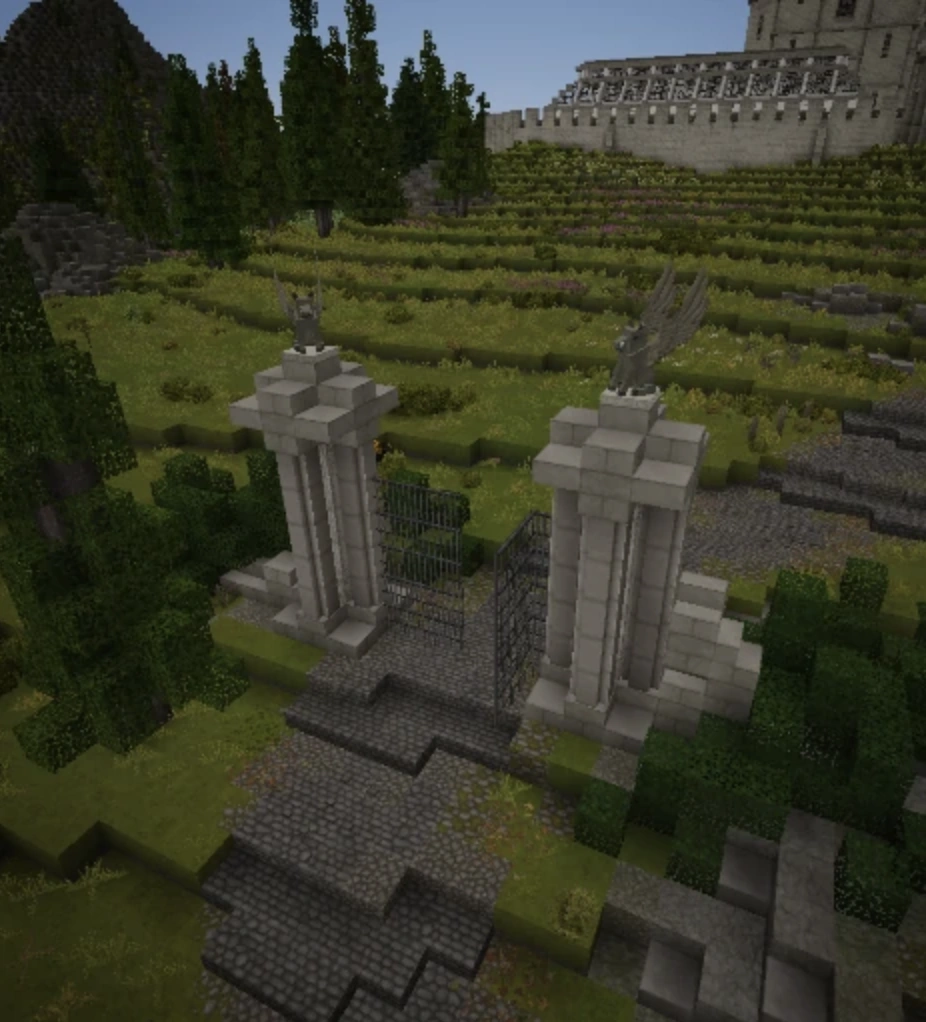 Minecraft Entrance Gate