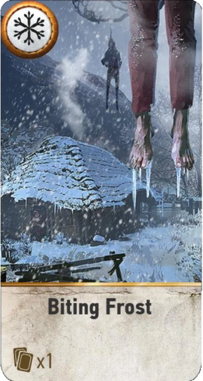 Biting Frost (gwent card) | Witcher Wiki | Fandom