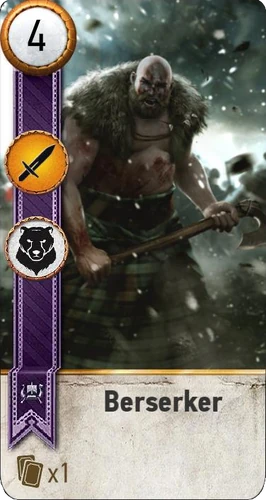 Berserker (gwent card) | Witcher Wiki | Fandom