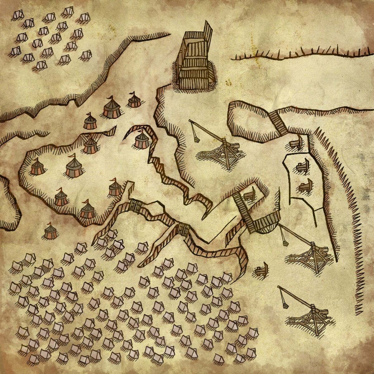 Camp of Foltest's army | Witcher Wiki | Fandom