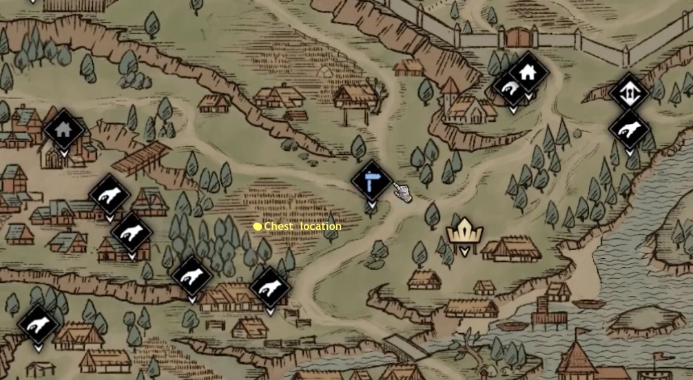 Peasant's map | Witcher Wiki | Fandom