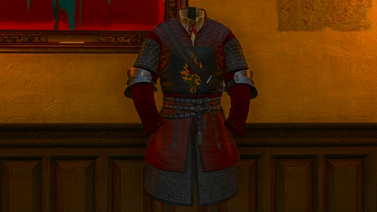 Order of the Flaming Rose armor | Witcher Wiki | Fandom