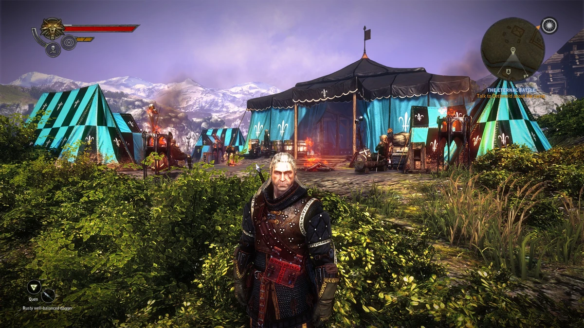 Blue Stripes' camp | Witcher Wiki | Fandom