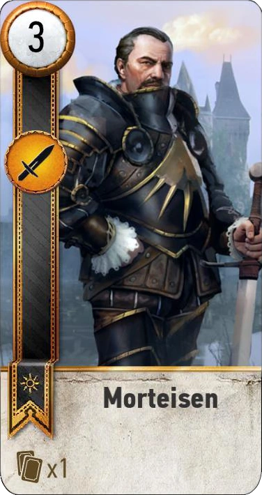 Morteisen (gwent card) | Witcher Wiki | Fandom