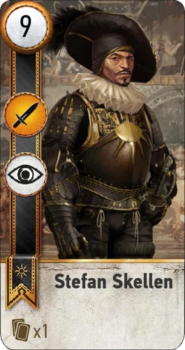Stefan Skellen (gwent card) | Witcher Wiki | Fandom
