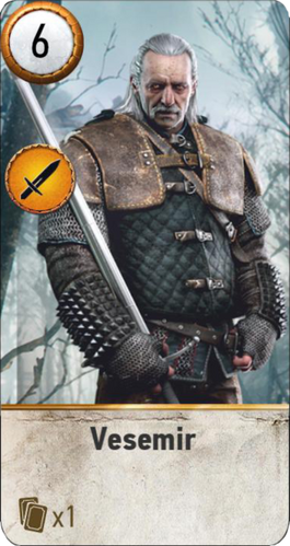 Vesemir (gwent card) | Witcher Wiki | Fandom