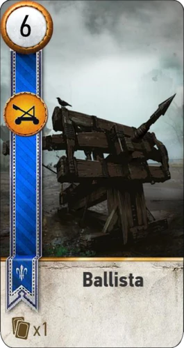 Ballista (gwent card) | Witcher Wiki | Fandom