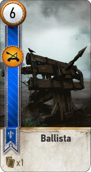Ballista (gwent card) | Witcher Wiki | Fandom