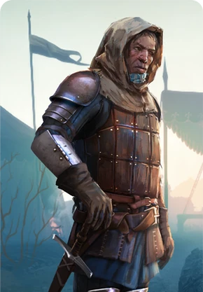 Blue Stripes Commando (gwent card) - The Official Witcher Wiki