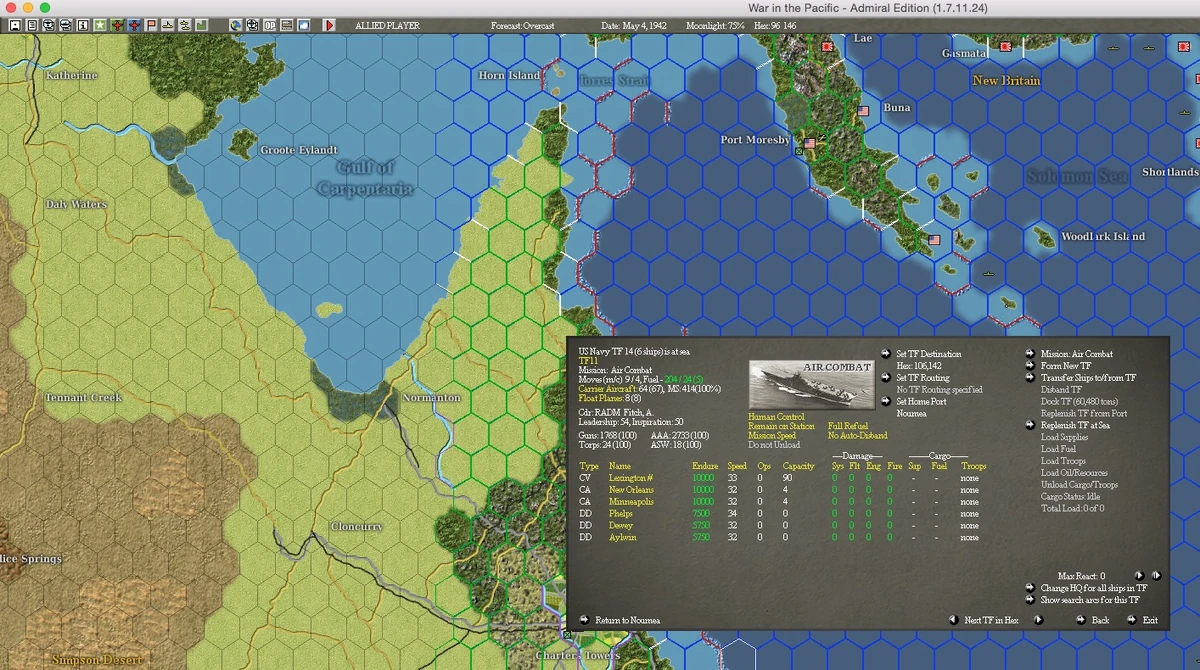 Running the game on Mac OSX | War in the Pacific: Admiral's Edition ...
