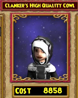 Clanker's High Quality Cowl | Wizard 101 Wiki | Fandom