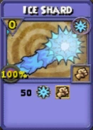 Ice Shard Item Card | Wizard 101 Wiki | Fandom