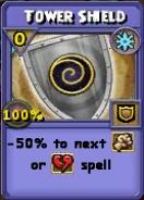 Tower Shield Item Card | Wizard 101 Wiki | Fandom