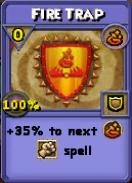 Fire Trap Item Card | Wizard 101 Wiki | Fandom