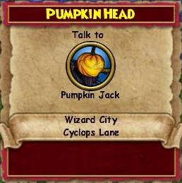 Pumpkin Head (Quest) | Wizard 101 Wiki | Fandom