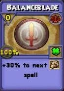 Balanceblade Item Card | Wizard 101 Wiki | Fandom