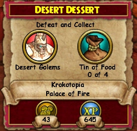 Desert Dessert | Wizard 101 Wiki | Fandom