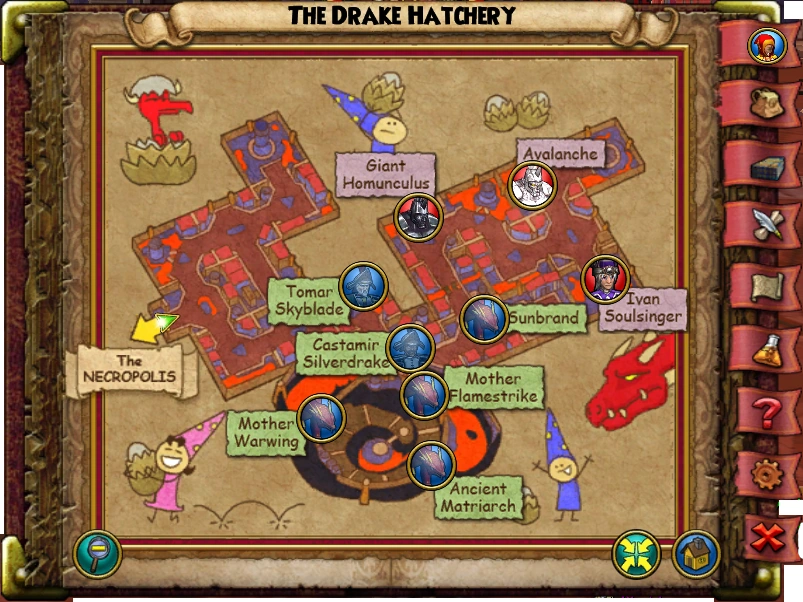 The Drake Hatchery | Wizard 101 Wiki | Fandom