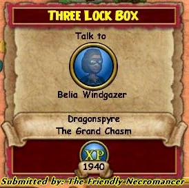 Three Lock Box | Wizard 101 Wiki | Fandom