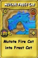 Mutate Frost Cat Treasure Card | Wizard 101 Wiki | Fandom