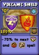 Volcanic Shield Item Card | Wizard 101 Wiki | Fandom