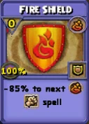 Fire Shield Item Card | Wizard 101 Wiki | Fandom