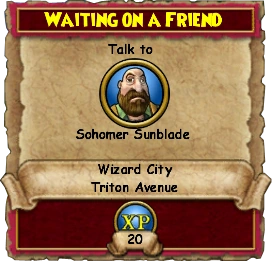 Waiting on a Friend | Wizard 101 Wiki | Fandom