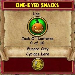 One-Eyed Snacks | Wizard 101 Wiki | Fandom