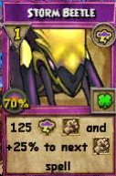 Storm Beetle Item Card | Wizard 101 Wiki | Fandom
