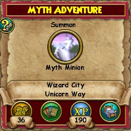 Myth Adventure | Wizard 101 Wiki | Fandom