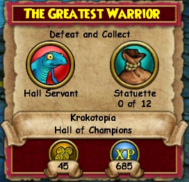 The Greatest Warrior | Wizard 101 Wiki | Fandom