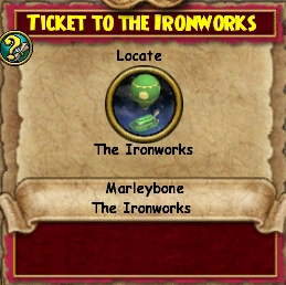 Ticket to the Ironworks | Wizard 101 Wiki | Fandom