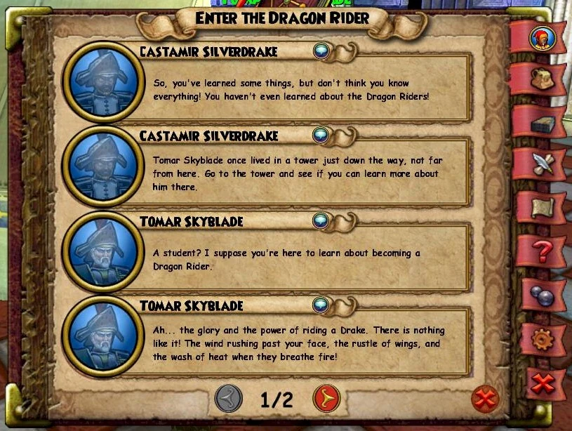Talk:Enter the Dragon Rider | Wizard 101 Wiki | Fandom