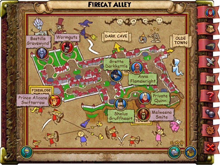 Firecat Alley | Wizard 101 Wiki | Fandom