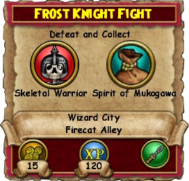 Frost Knight Fight | Wizard 101 Wiki | Fandom