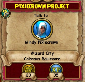 Pixiecrown Project | Wizard 101 Wiki | Fandom