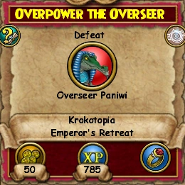 Overpower the Overseer | Wizard 101 Wiki | Fandom