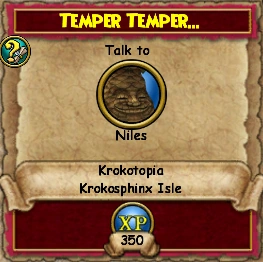 Temper Temper... | Wizard 101 Wiki | Fandom