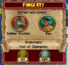 Forge Key | Wizard 101 Wiki | Fandom