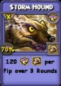 Storm Hound Item Card | Wizard 101 Wiki | Fandom
