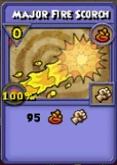 Major Fire Scorch Item Card | Wizard 101 Wiki | Fandom