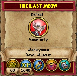 The Last Meow | Wizard 101 Wiki | Fandom