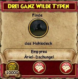 Nebenquest:Drei ganz wilde Typen | Wizard101-Freak Wiki | Fandom