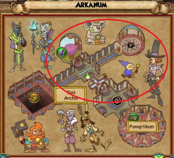 Ort:Das Arkanum | Wizard101-Freak Wiki | Fandom