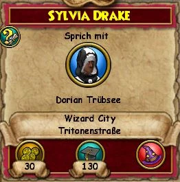 Nebenquest:Sylvia Drake | Wizard101-Freak Wiki | Fandom