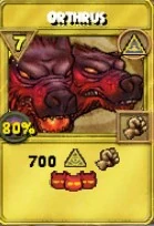 Goldkarte:Orthrus | Wizard101-Freak Wiki | Fandom